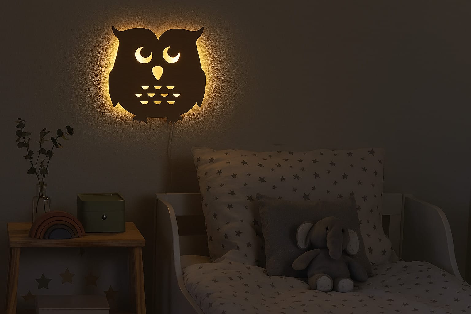 Ugle - LED lampe - Skovgaarden
